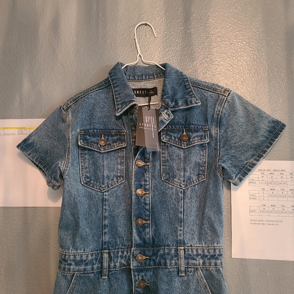 Princess Polly | Pants & Jumpsuits | Nwt Princess Polly Denim ...